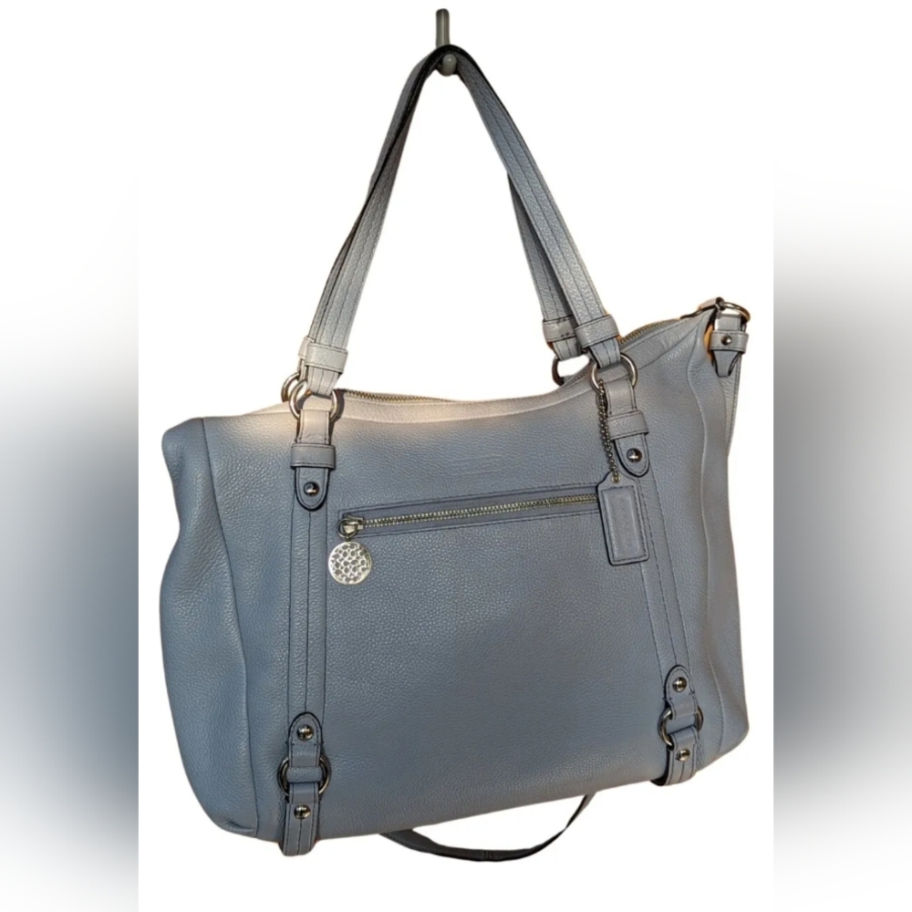 Coach Alexandra Convertible Shoulder Hobo Satchel Bag - Gem